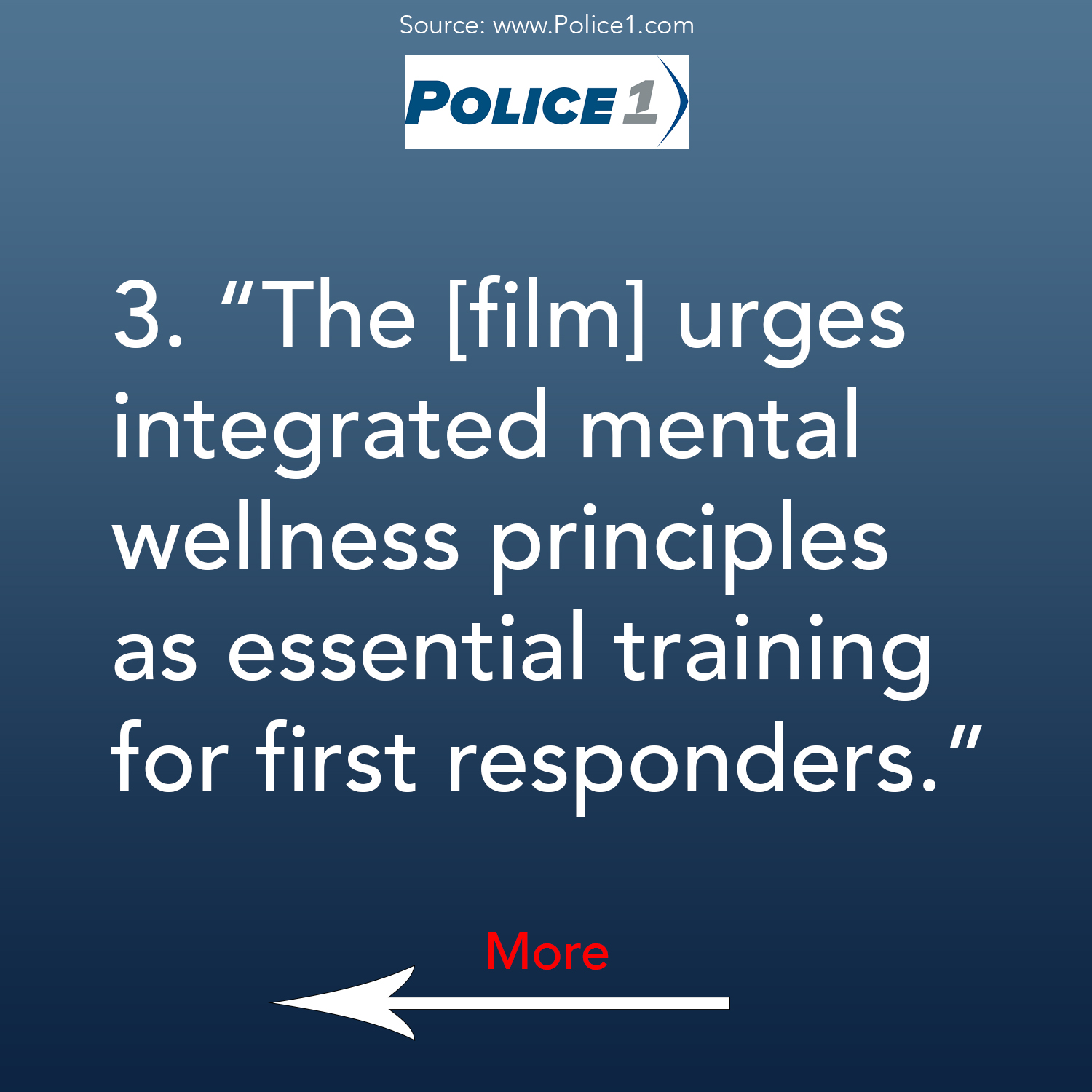 - PTSD Impacts First Responders